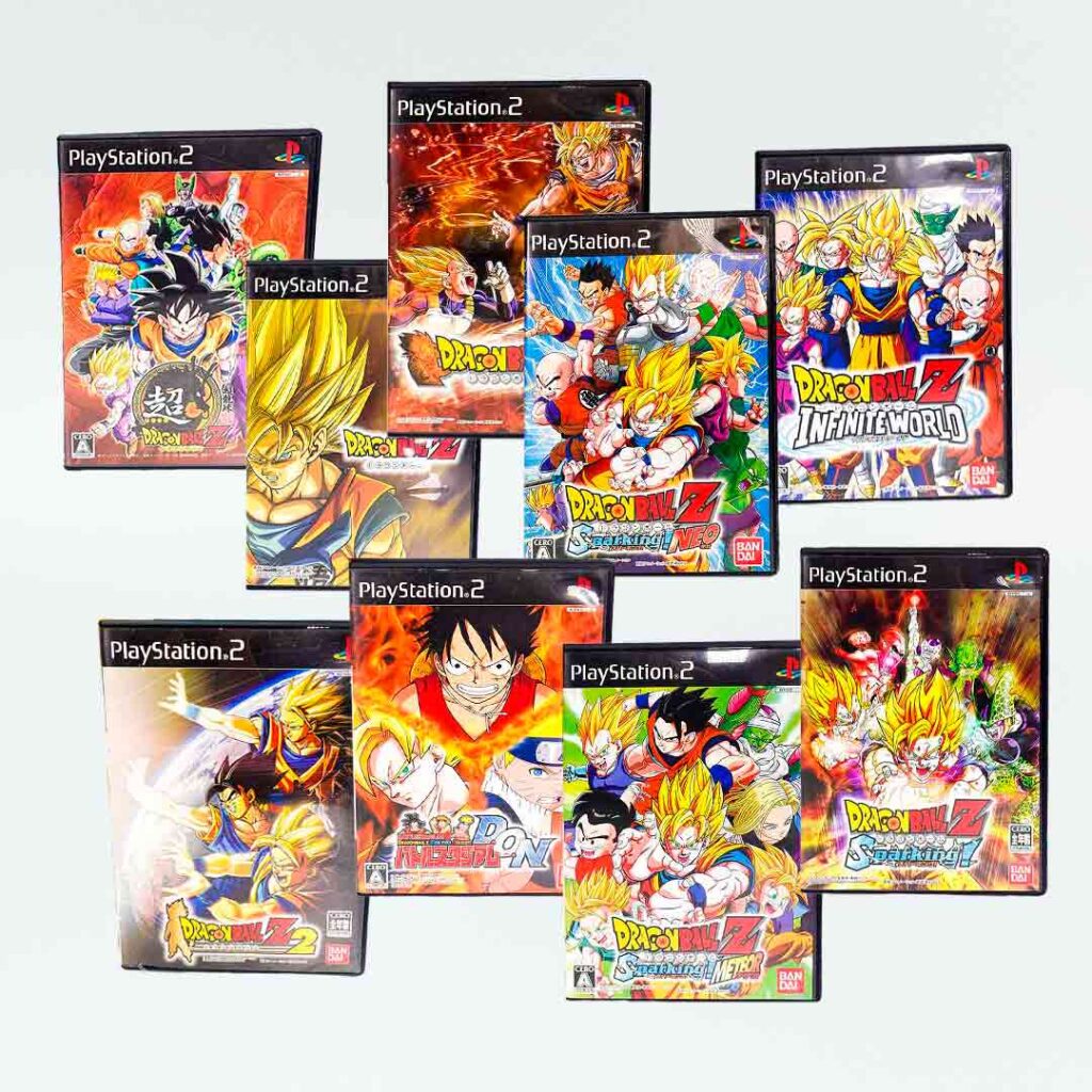 Colección completa juegos DragonBall PlayStation 2 - NerdVana