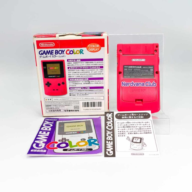 GameBoy Color Fucsia En Caja - NerdVana