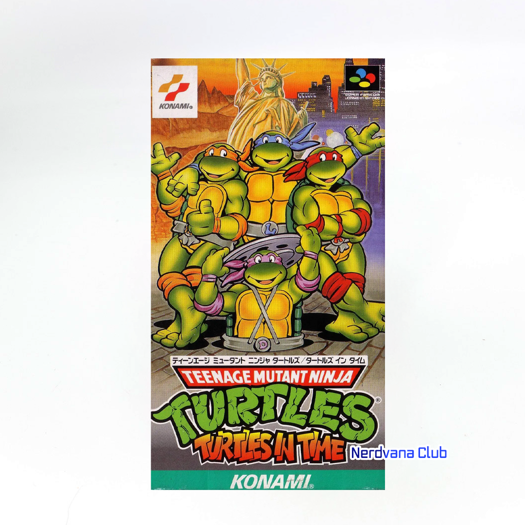 Super Famicom - Teenage Mutant Ninja Turtles: Turtles in Time - NerdVana