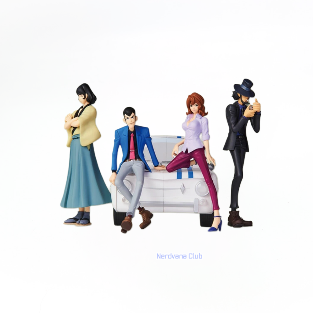 Banpresto - Lupin the Third Part 5 - Lupin / Jigen / Goemon / Fujiko ...